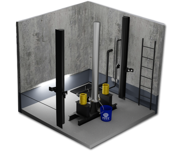 Pytt Service ‣ Elevator Water Removal & Maintenance 🌊